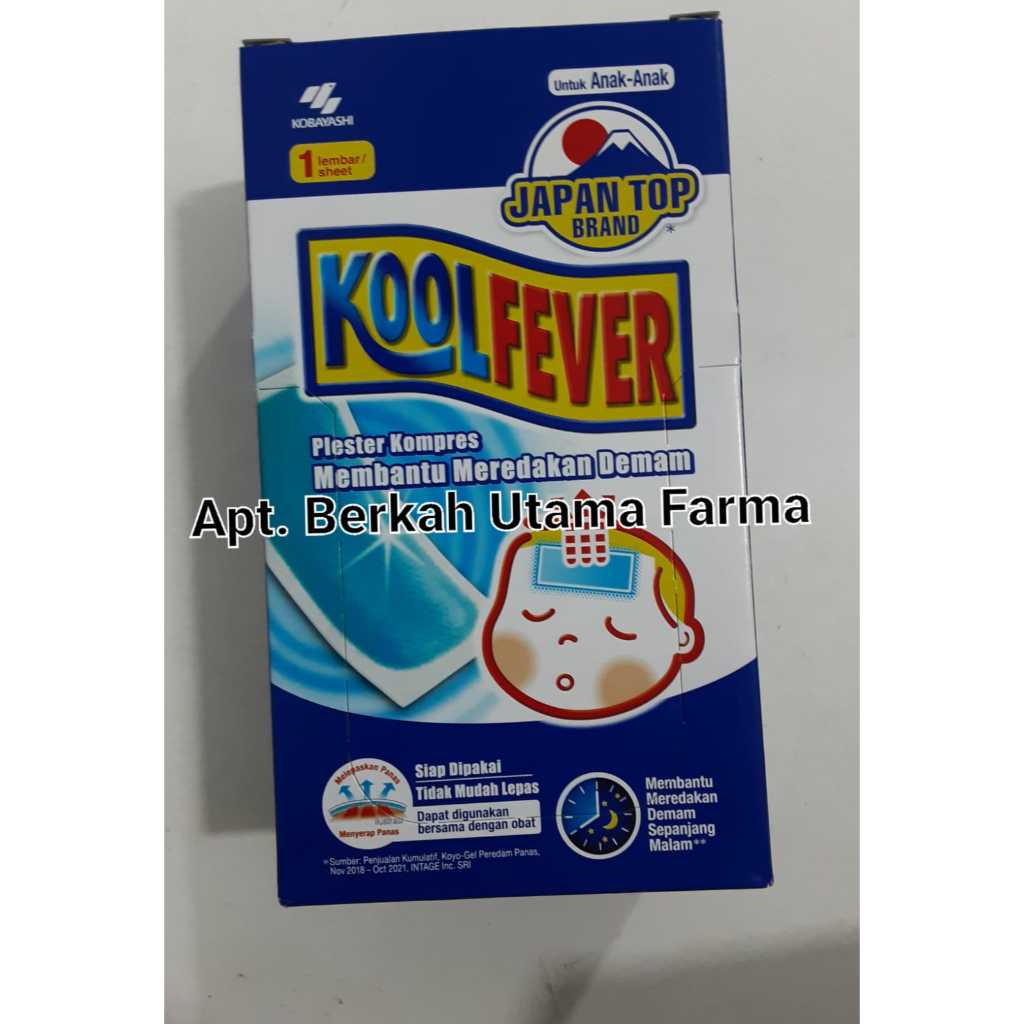 Jual Kool Fever Anak Box isi 12 Sachet | Shopee Indonesia