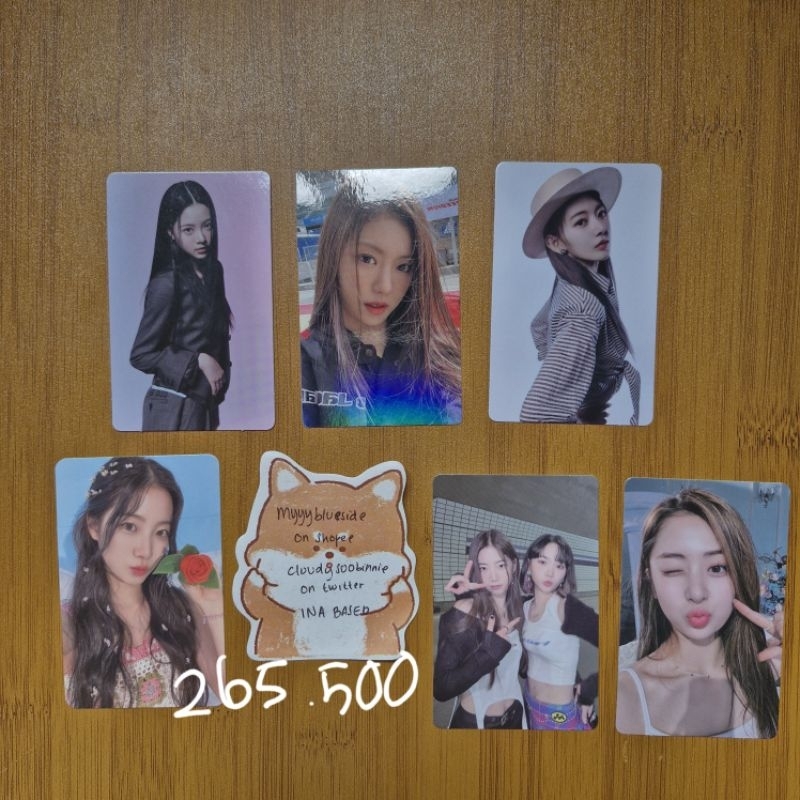 Jual [BOOKED]PHOTOCARD LE SSERAFIM KAZUHA MAWAR SAKURA CHAEWON YUNJJIN ...