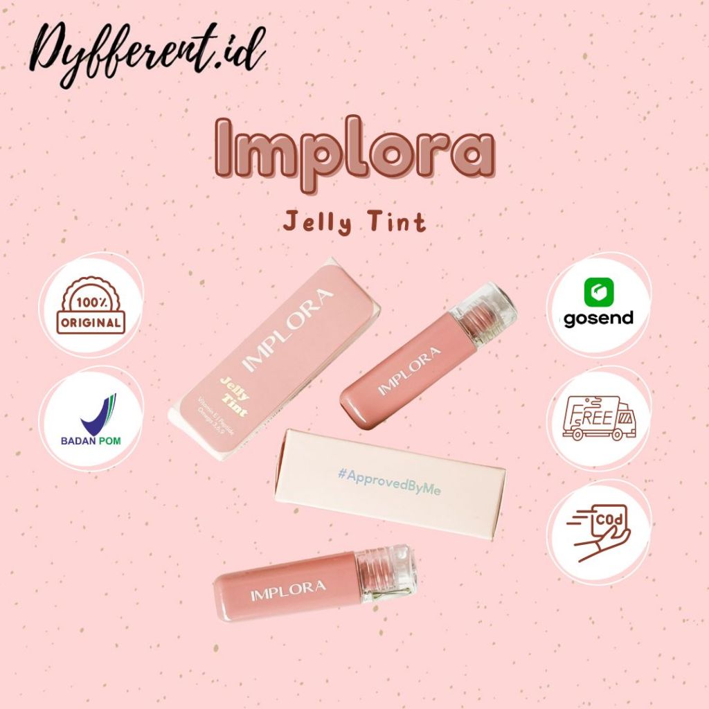 Jual Implora Jelly Tint / Implora Lip Tint Jelly | Shopee Indonesia