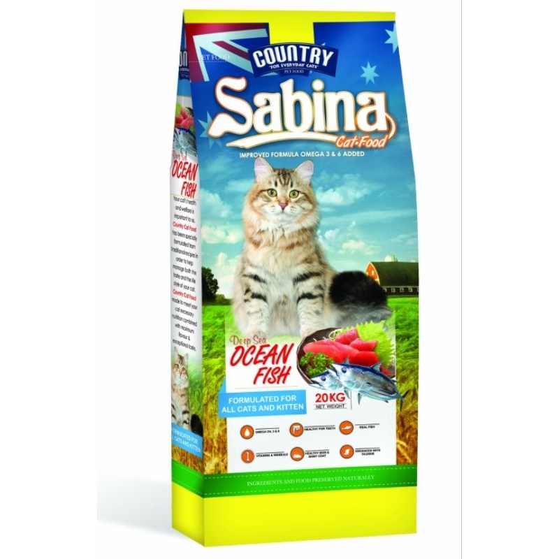 Jual Sabina Cat Food 20kg | Shopee Indonesia
