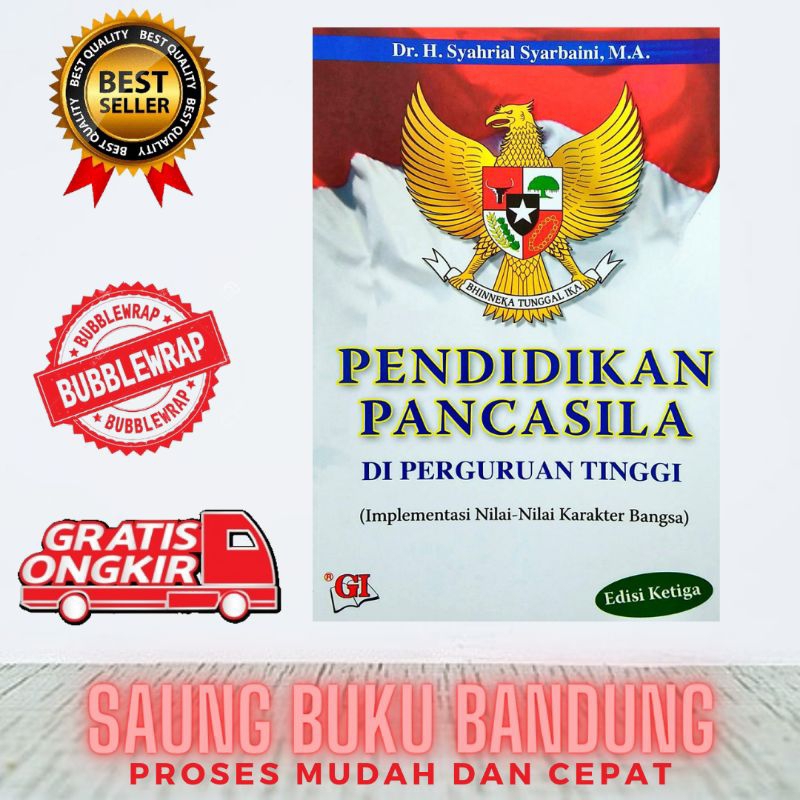 Jual Buku Pendidikan Pancasila di perguruan tinggi edisi 3 | Shopee ...