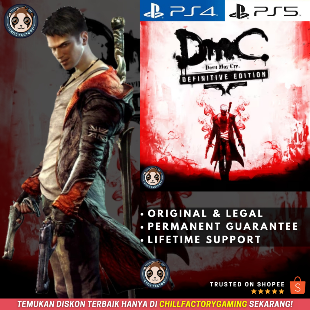 Jual Dmc Devil May Cry: Definitive Edition PS4 PS5 | Shopee Indonesia