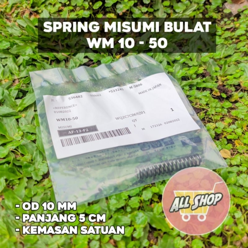 Jual Per Misumi bulat WM 10 - 50 / Per Misumi original / Per Mizumi / Per / Spring | Shopee ...