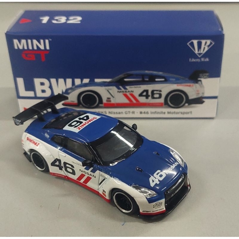 Jual Mini GT R35 Nissan GT-R #46 Infinite Motorsport | Shopee Indonesia