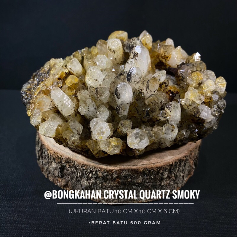 Jual Bongkahan Crystal Smoky Quartz Natural L9 atau Batu Kristal Alam ...