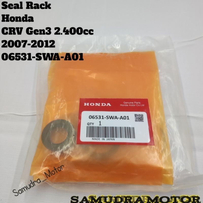 Jual Seal Rack Power Steering Honda CRV Gen3 06531-SWA-A01 | Shopee ...