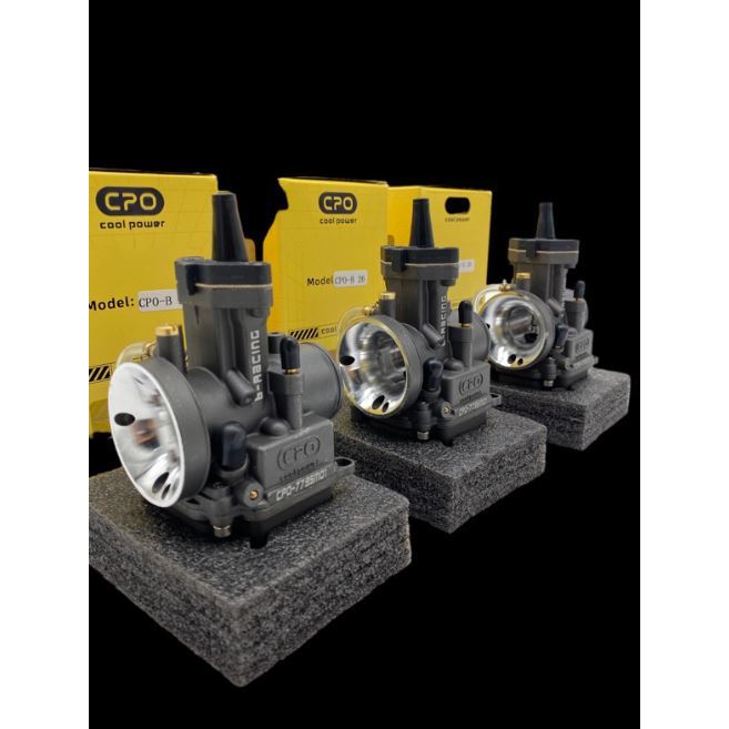 Jual [ BISA COD ] KARBURATOR CPO GEN 2 HYPER FLOW PWK 24 26 28 30 32 34 BLACK SHADOW SERIES ...