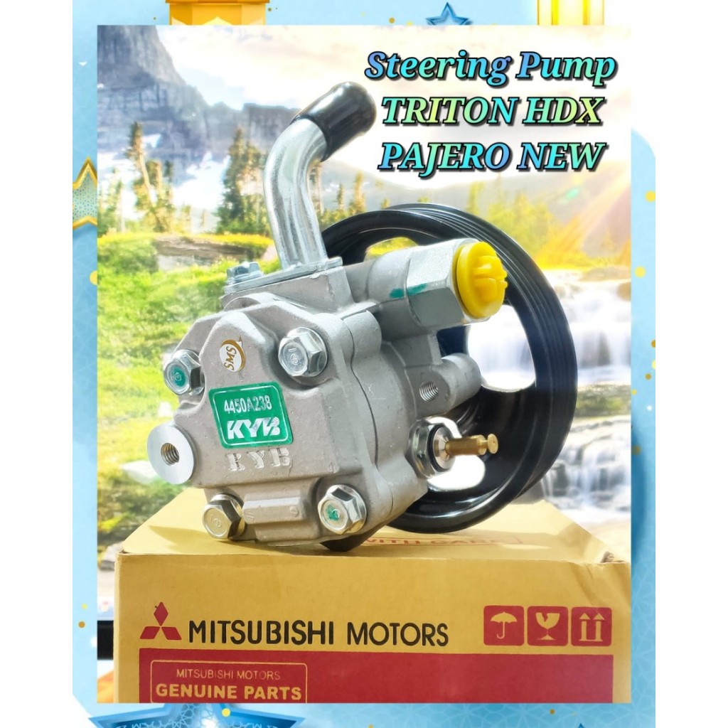 Jual Pompa Pump Power Steering Triton 2.5 HDX KL3T 4450A238 | Shopee ...
