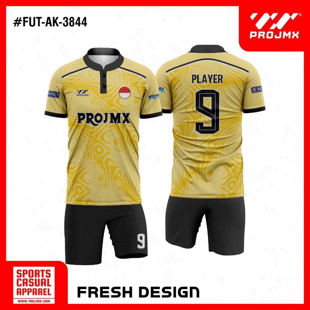 Jual PROJMX - KAOS JERSEY OLAHRAGA FUSTAL ( BISA CUSTOM ) | Shopee ...