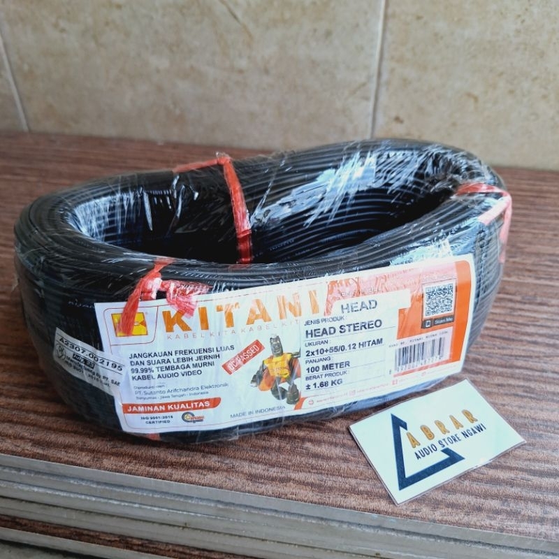 Jual Kabel Snake isi 1 Kabel Skerem Kitani Audio Cable Panjang 100m ...