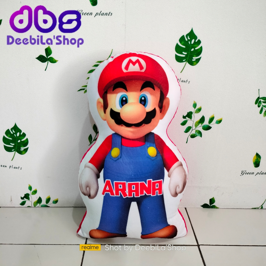 Jual BONEKA BANTAL KARAKTER CUSTOM NAMA / BONEKA PRINTING CUSTOM ...