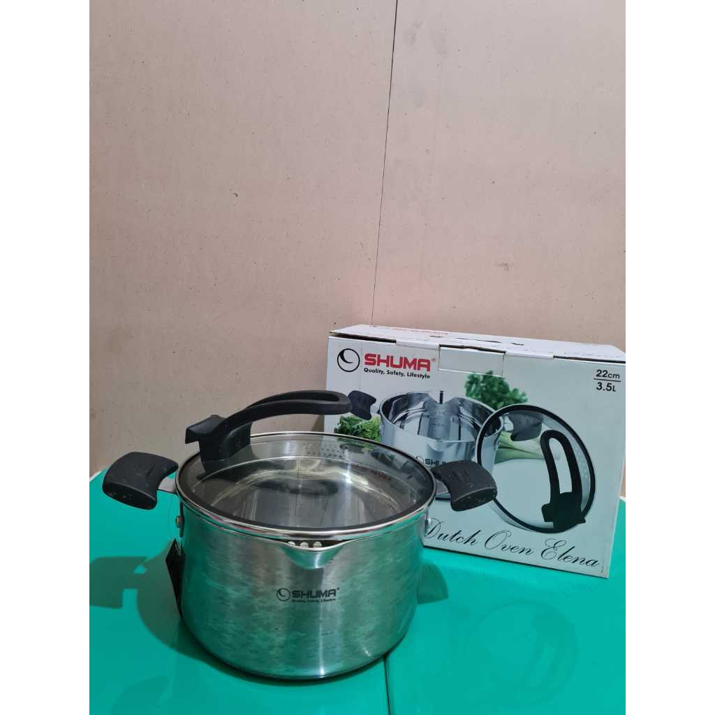 Jual SHUMA Dutch Oven 22 cm & 24 cm Elena ( SHSC2235DO/SHSC2440DO ...