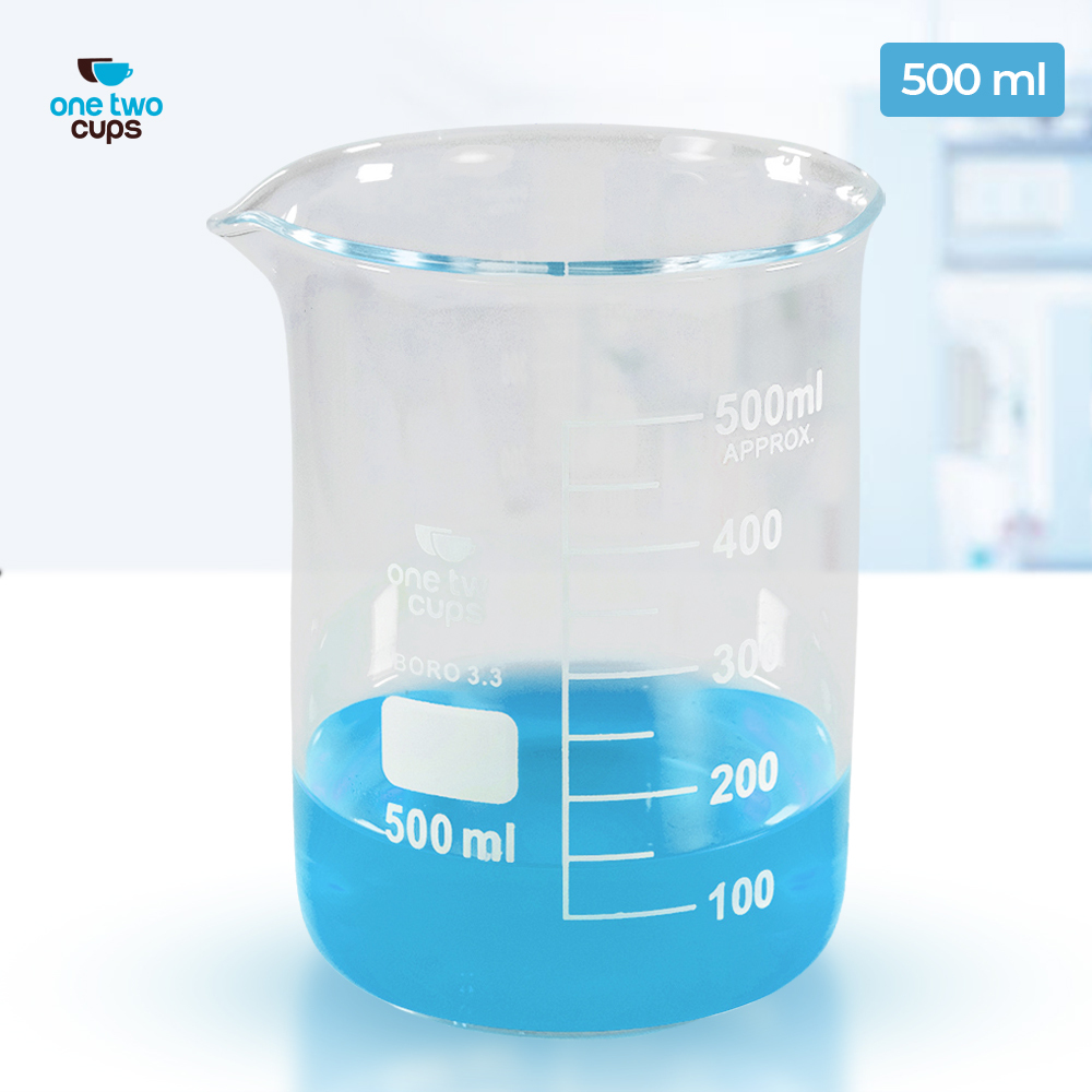 Jual Gelas Ukur Lab Kimia Borosilicate Glass 500 ml - GG-17 ...