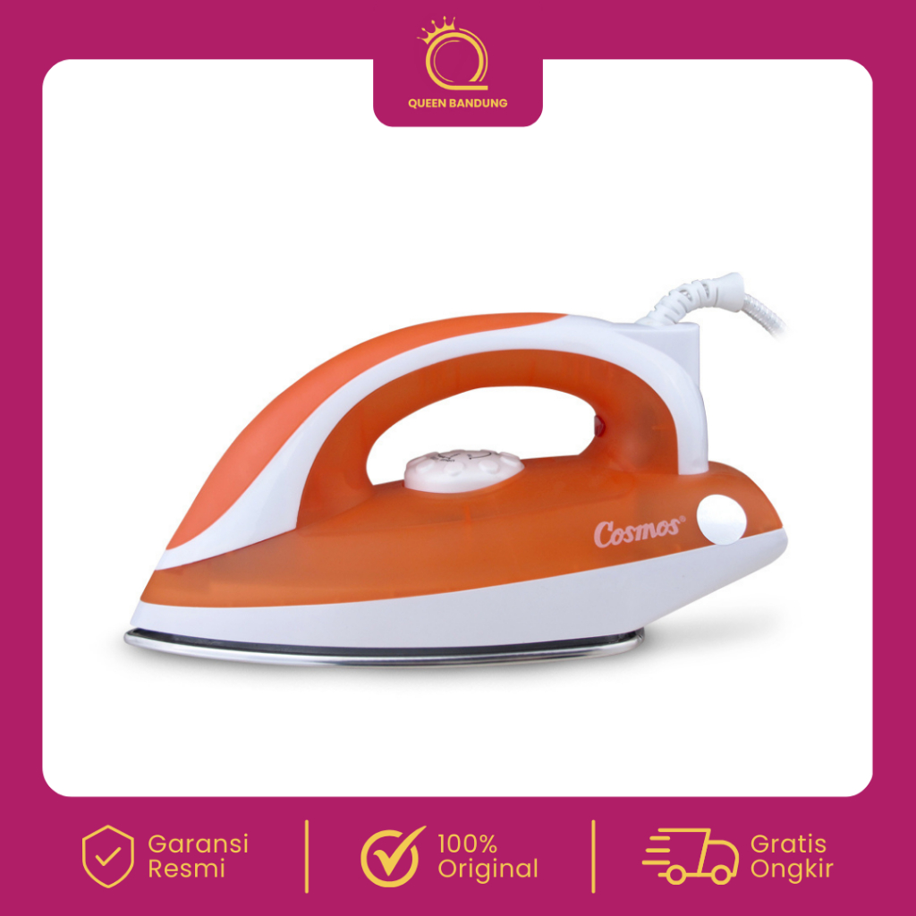 Jual Cosmos Setrika Stainless CIS-418 Electric Iron Stainless Steel ...