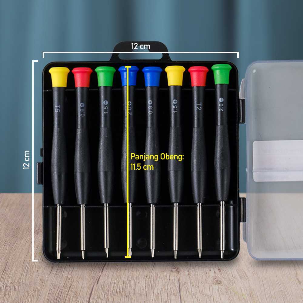 Jual Alat Obeng Set Bongkar HP Iphone Smartphone Android 8 in 1 Tipe Y ...