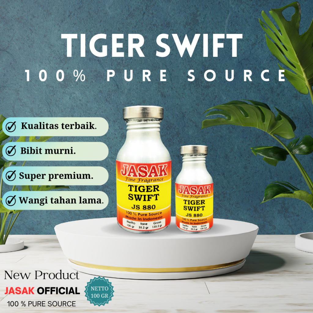 Jual TIGER SWIFT KEMASAN 100 GR SEGEL ALMUNIUM BY JASAK INSPIRED TAYLOR ...