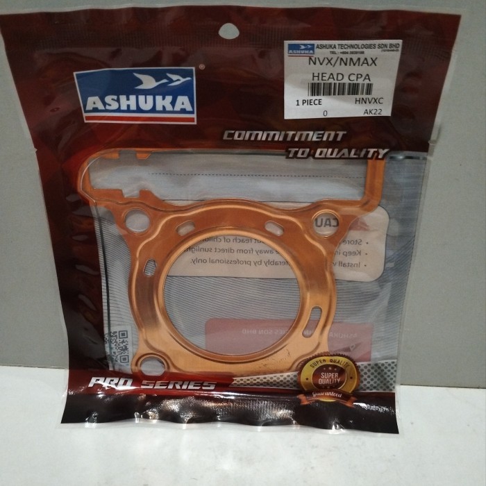 Jual PAKING HEAD TEMBAGA ASHUKA NMAX AEROX R15 VVA XSR WR MT15 58 MM ...