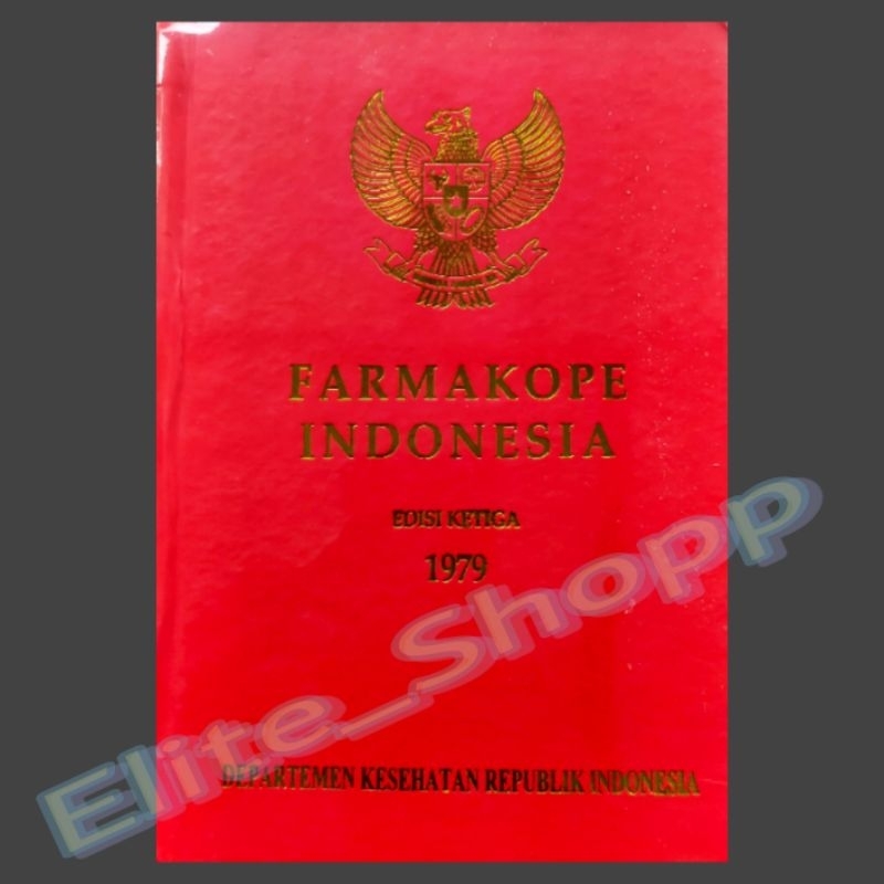 Jual BUKU FARMAKOPE INDONESIA EDISI 3 HARDCOVER | Shopee Indonesia