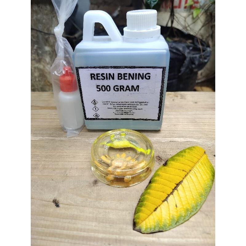 Jual Resin Bening 500 Gram & Katalis | Shopee Indonesia