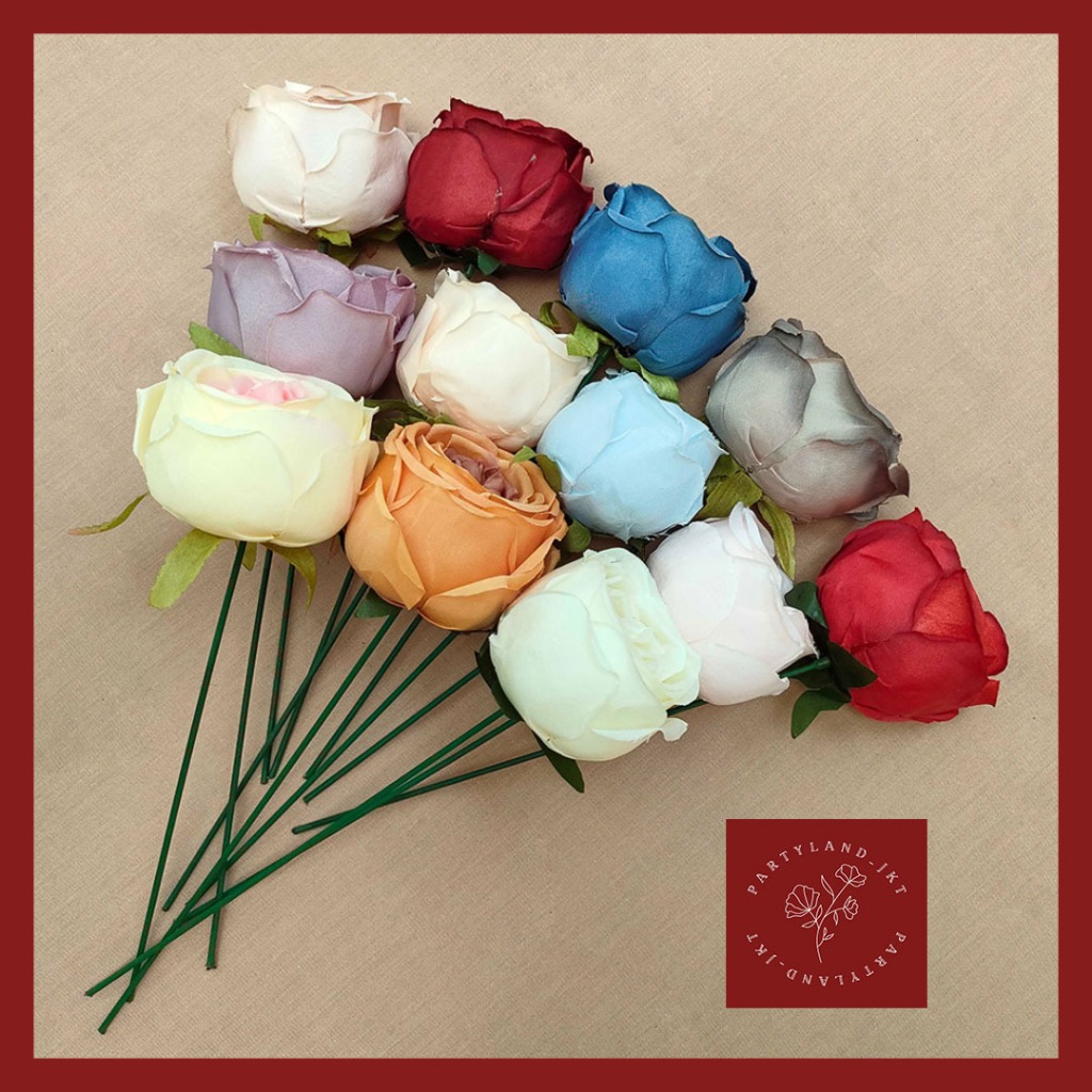 Jual Rose Panarosa Bunga Mawar Premium Mawar Artificial Flower Bunga ...