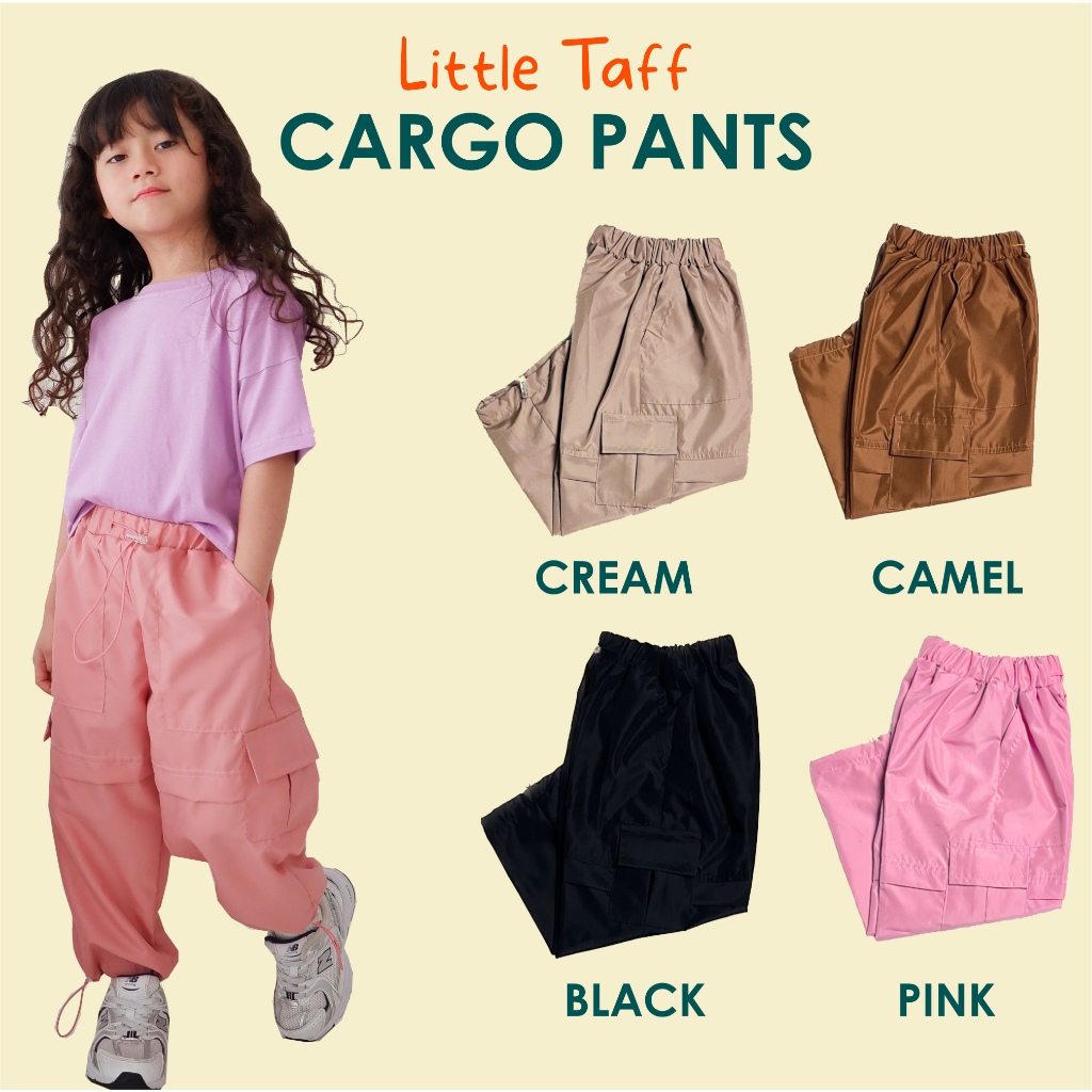 Jual Little taff - Celana cargo anak perempuan | celana panjang anak ...