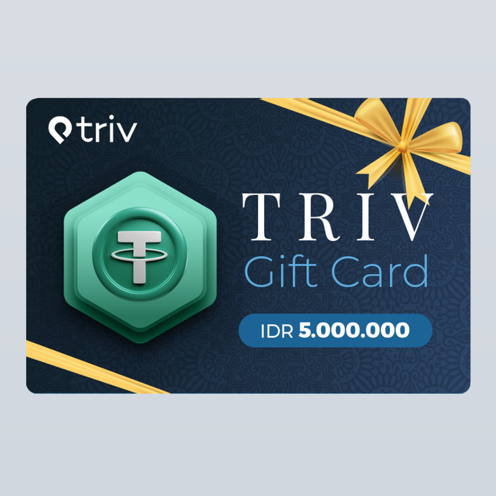 Jual Voucher Fisik Crypto [Rp 5.000.000] - TRIV Exchange | Shopee Indonesia