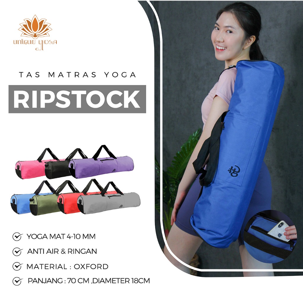 Jual Tas Yoga Ripstock / Tas Untuk Bawa Matras Yoga / Tas Yoga Murah ...