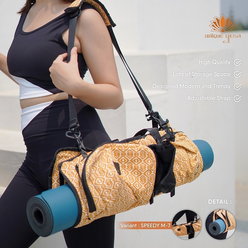 Jual Speedy Yoga Bag Mat Canvas Tas Matras Carry Mattress Olahraga ...