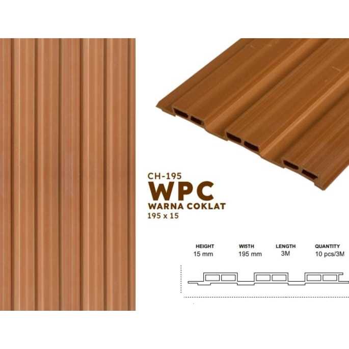 Jual DEKORASI DINDING / WOOD PANEL 3D / WPC / HARGA PABRIK / KUALITAS ...