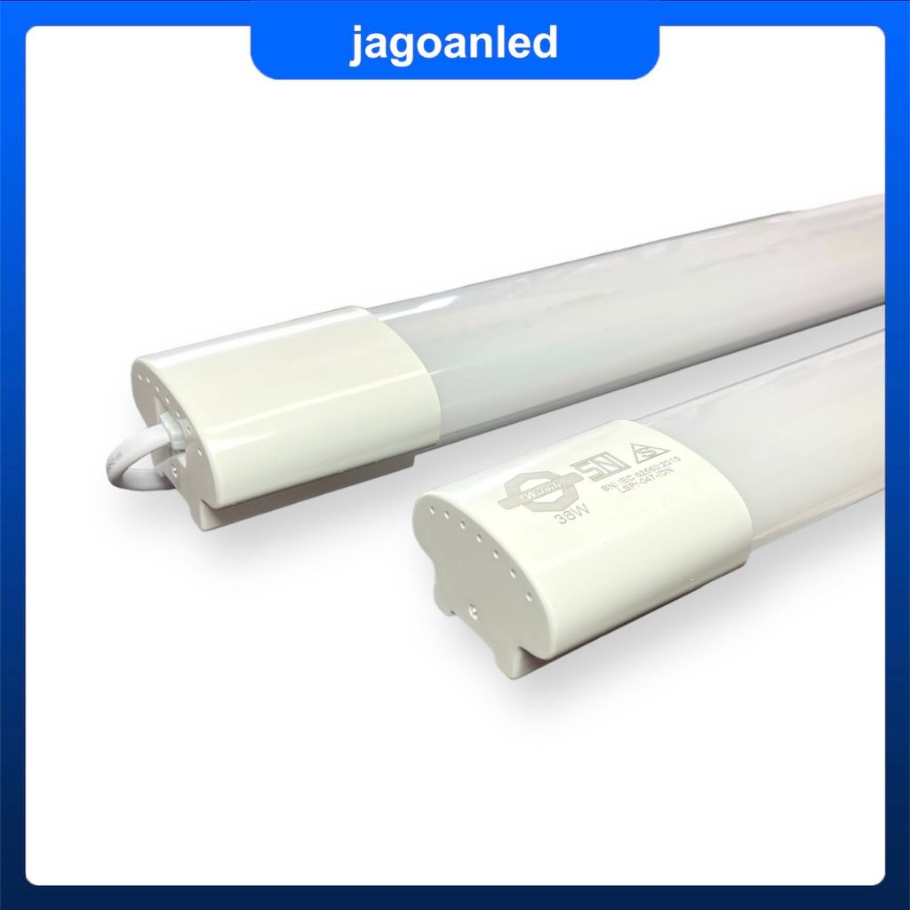 Jual Lampu TL T8 LED Set 36W 36 watt Putih 6500K | Shopee Indonesia
