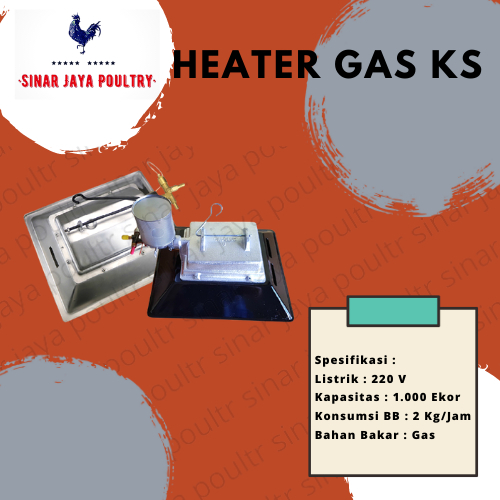 Jual Heater Gas KS Untuk Pemanas Kandang Ayam / Gasolec | Shopee Indonesia