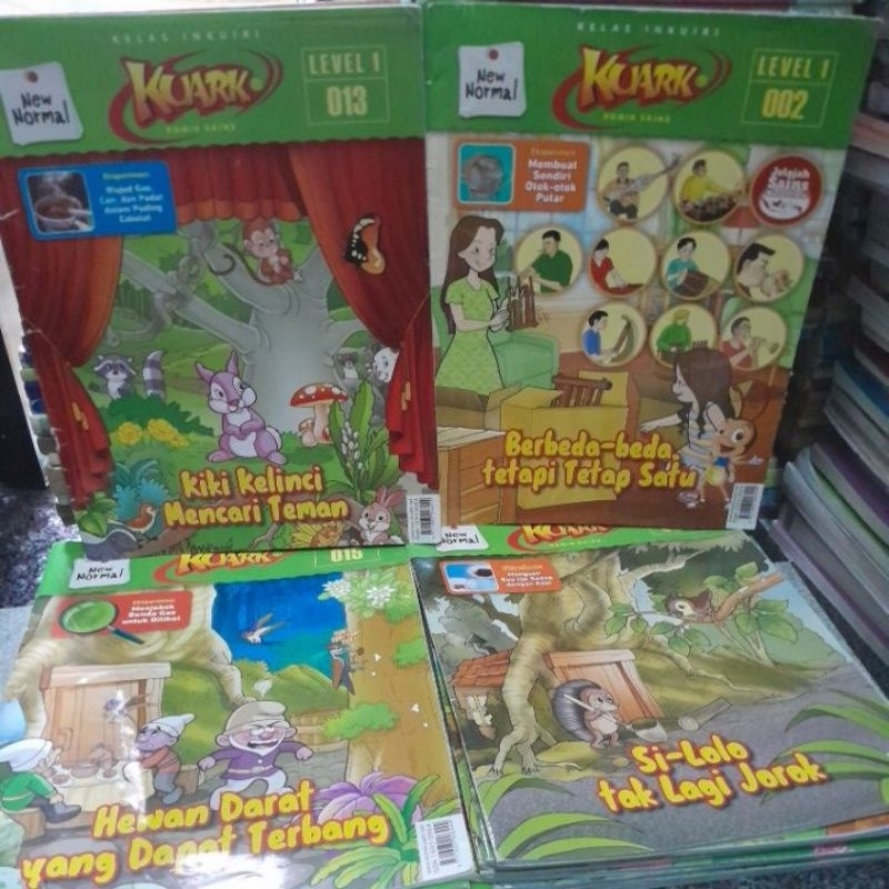 Jual Buku Kuark/Komik Sains level 1 | Shopee Indonesia