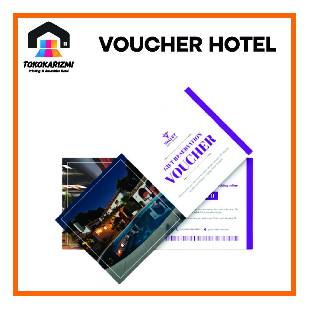 Jual Voucher Custom Design Hotel Amenities Convention Home Stay dan ...