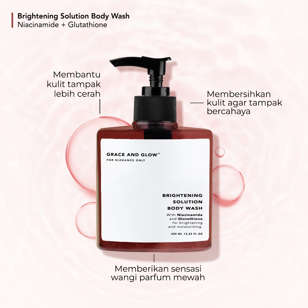 Jual Complete Glow Bundle Grace and Glow White B-3 Body Gel Serum ...