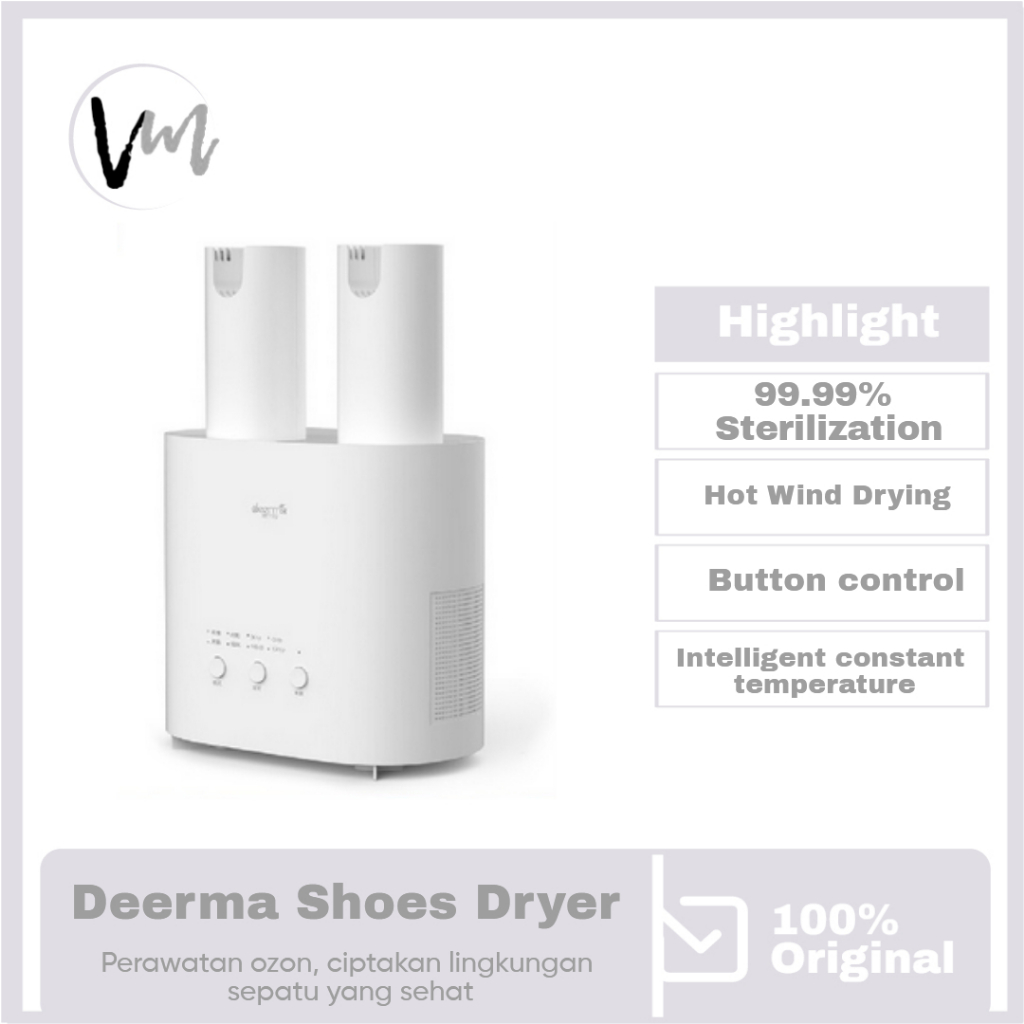 Jual Deerma Electric Shoes Dryer HX-20 Intelligent Multi-Function Shoe ...