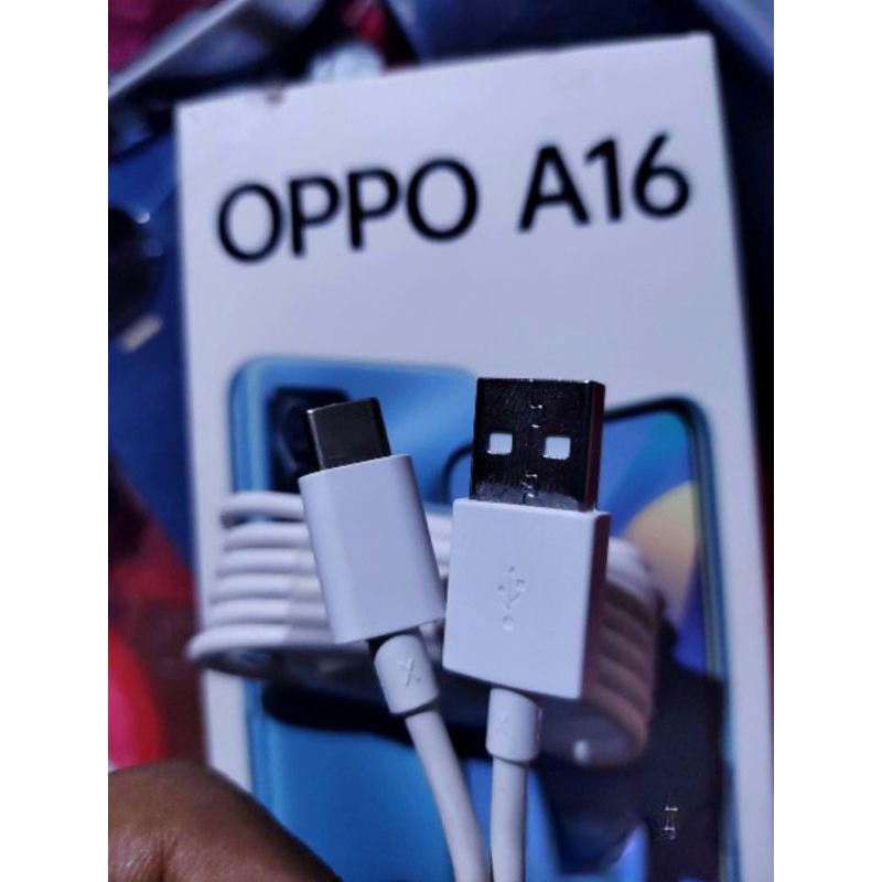 Jual Kabel Data OPPO Original A16, A5 2020, A53, A54 Usb Type C Dijamin ...