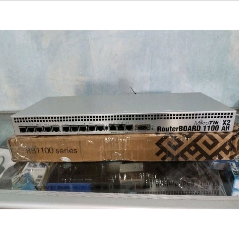Jual mikrotik RB1100AHX2 normal bekas siap pakai RT RW net | Shopee ...