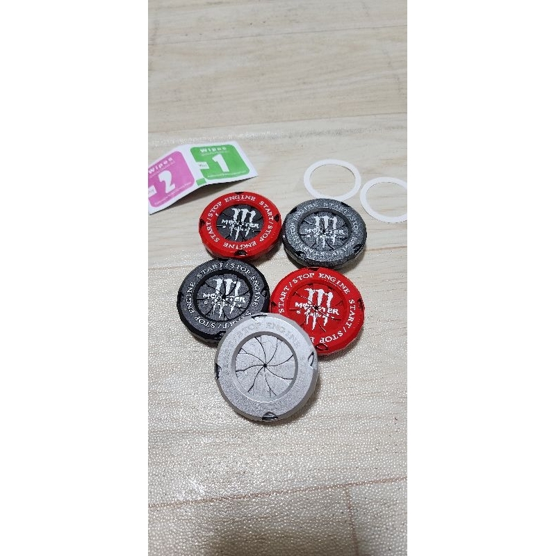 Jual Cover Start Stop Engine Button Universal Car Monster Energy ...