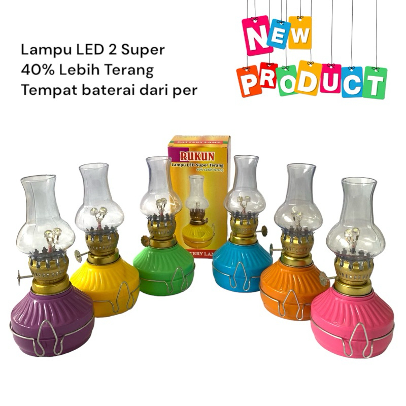 Jual Lampu Teplok Templok 2 LED Baterai | Shopee Indonesia