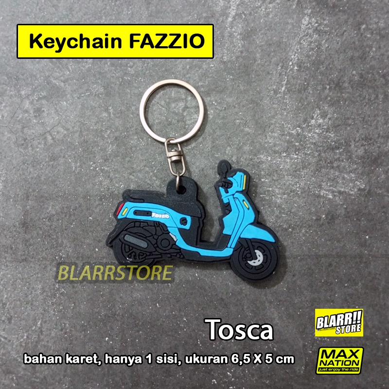 Jual Gantungan Kunci Keychain motor Fazzio fazzio125nation | Shopee ...