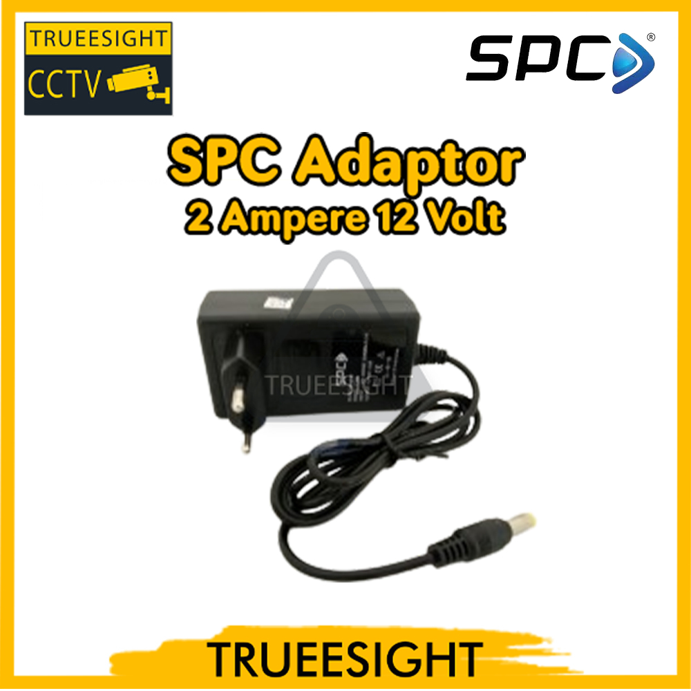 Jual SPC Adaptor 2 Ampere 12 Volt / Adaptor CCTV 2A 12V | Shopee Indonesia