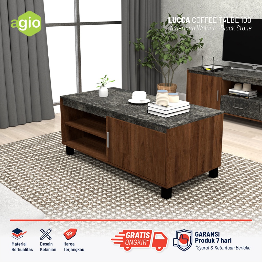 Jual Oggi - Meja Tamu - Coffee Table / Agio Lucca Coffee Table 100 ...
