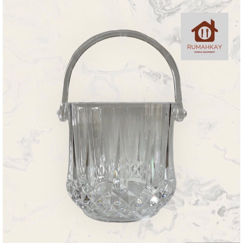 Jual Ice Bucket / wadah keranjang es batu akrilik | Shopee Indonesia