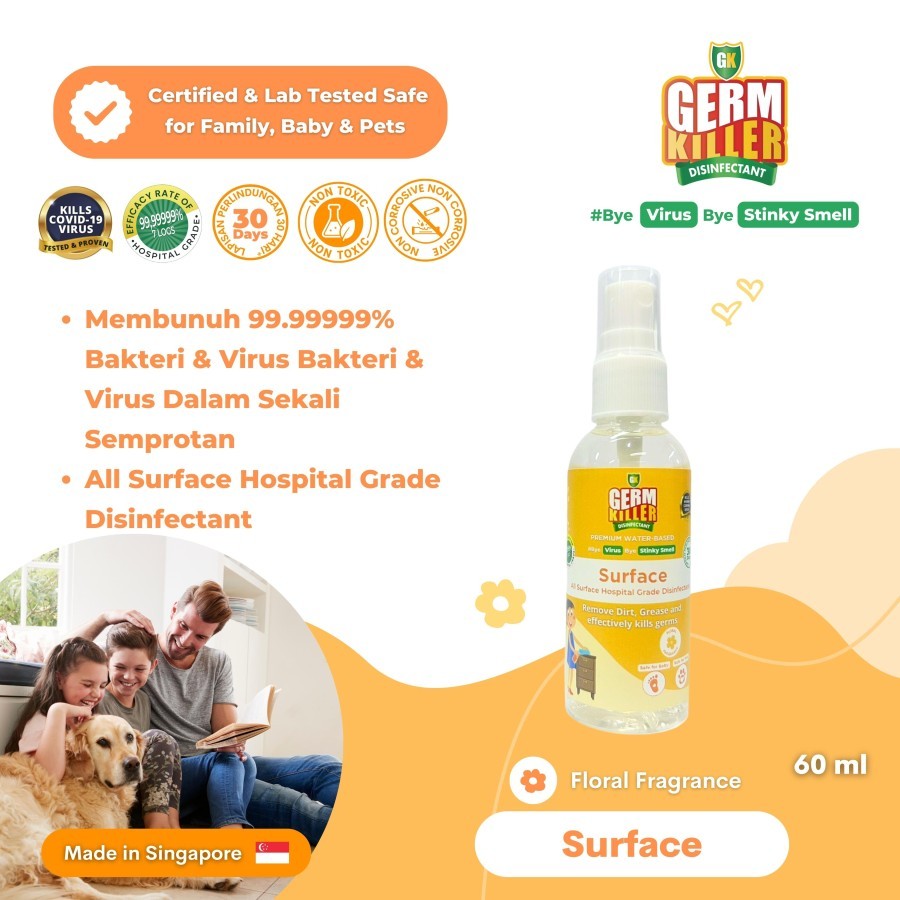 Jual Germ Killer Surface 27ml | Shopee Indonesia