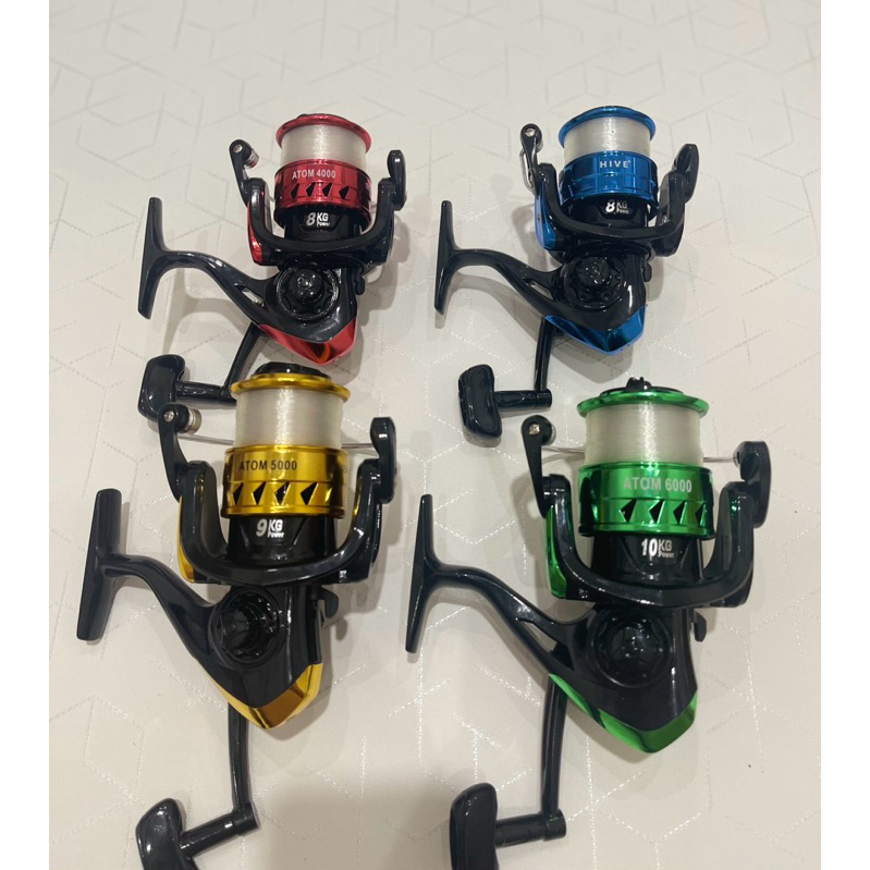 Jual Reel Pancing Spool Plastik Hive Atom 3000 4000 5000 6000 Max Drag ...