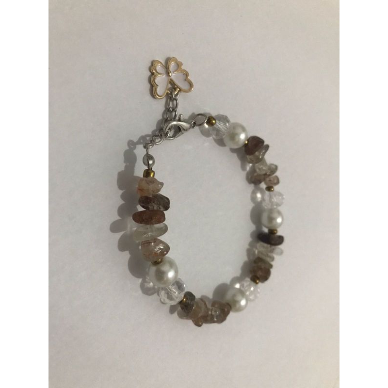 Jual pearl stone bracelet (gelang batu mutiara) | Shopee Indonesia