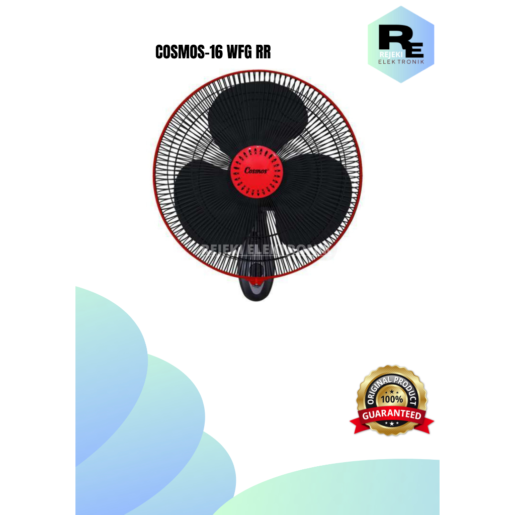 Jual COSMOS WALL FAN 16-WFG RR ( RING RED ) | Shopee Indonesia