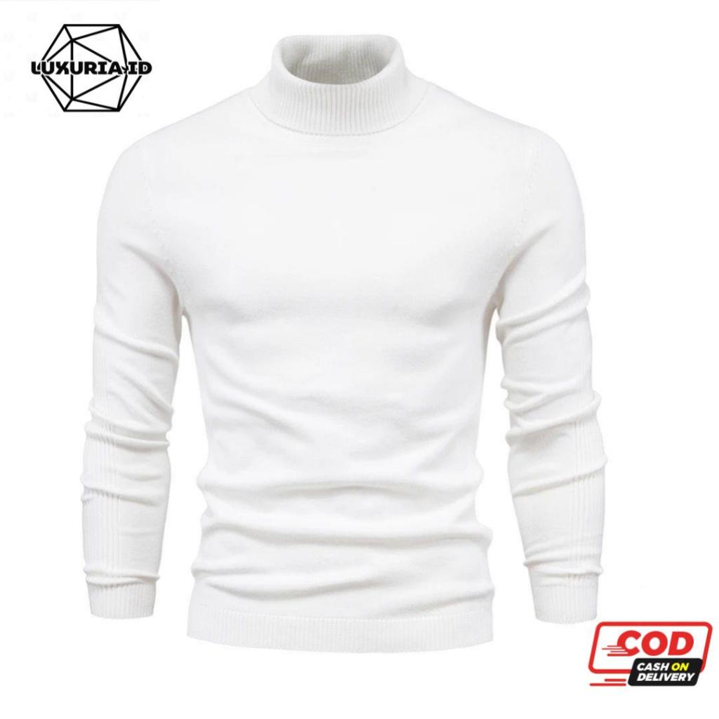 Jual Luxuria Sweater Rajut Pria Eiko Tebaru Bahan Rajutan Tampilan ...