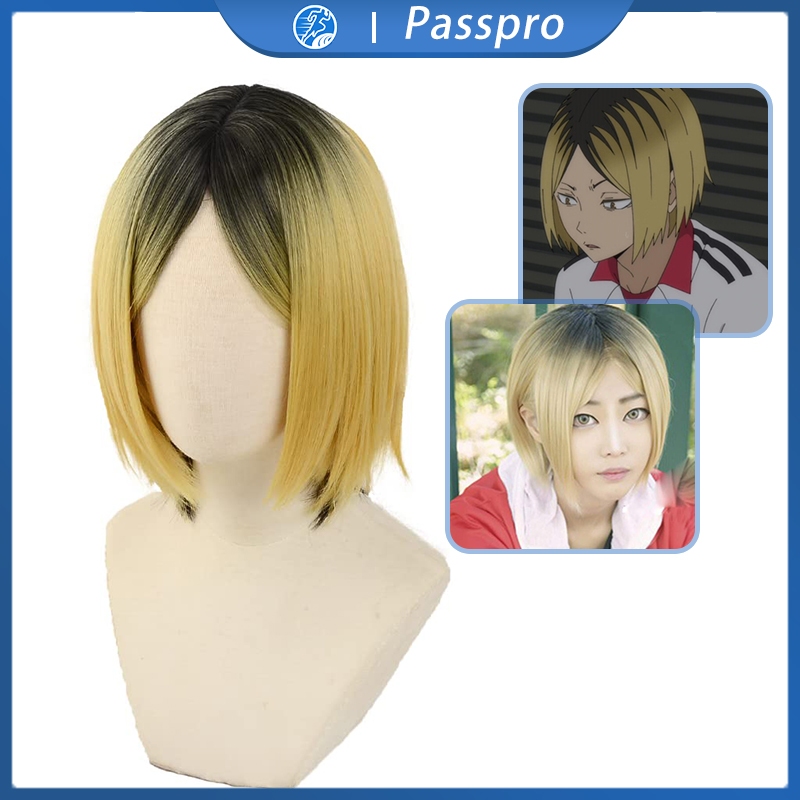 Jual Wig Rambut Palsu Kenma Kozume Volleyball Party Cosplay Wig Haikyuu ...