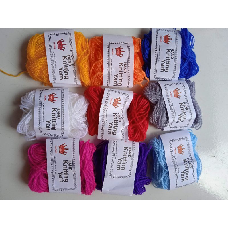Jual benang wol / benang woll kerajinan tangan | Shopee Indonesia